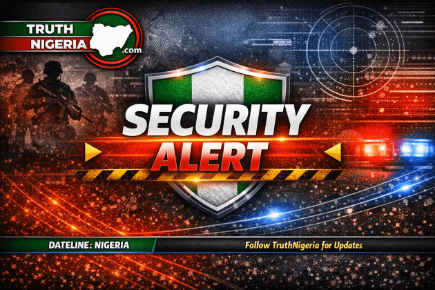 SECURITY ALERT – AGATU WEST LGA, BENUE STATE, NIGERIA - Truth Nigeria
